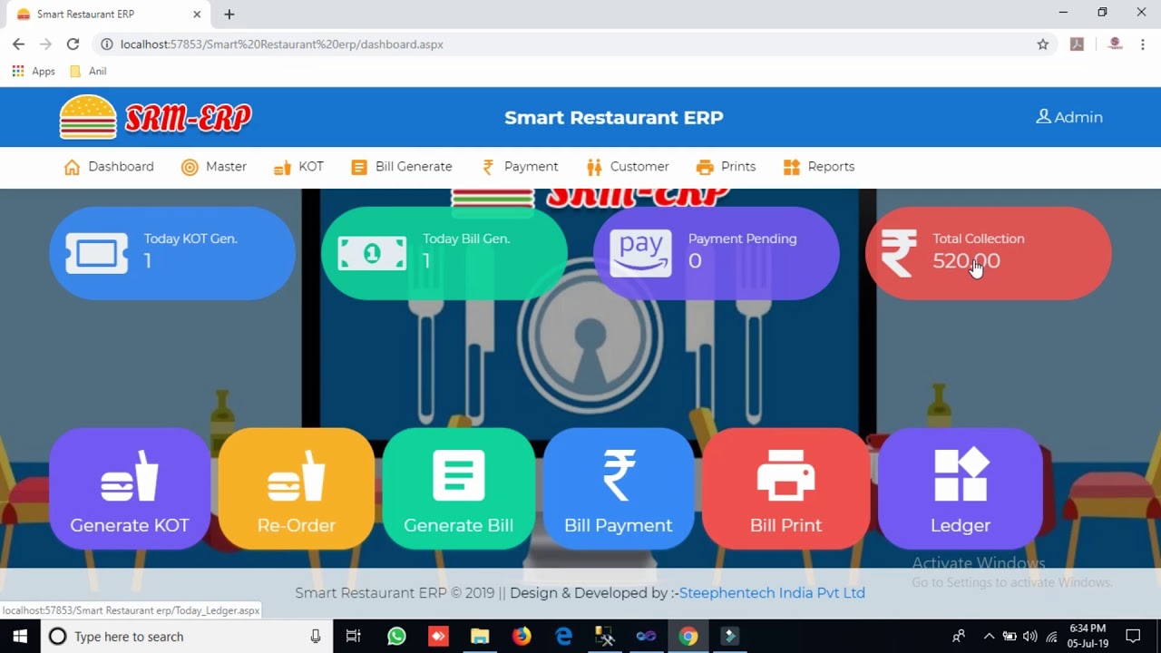 restaurant billing software source code in c#.net