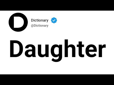 Daughter Meaning In English