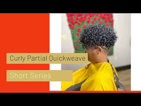 Partial Curly Quickweave (Jerry curl)
