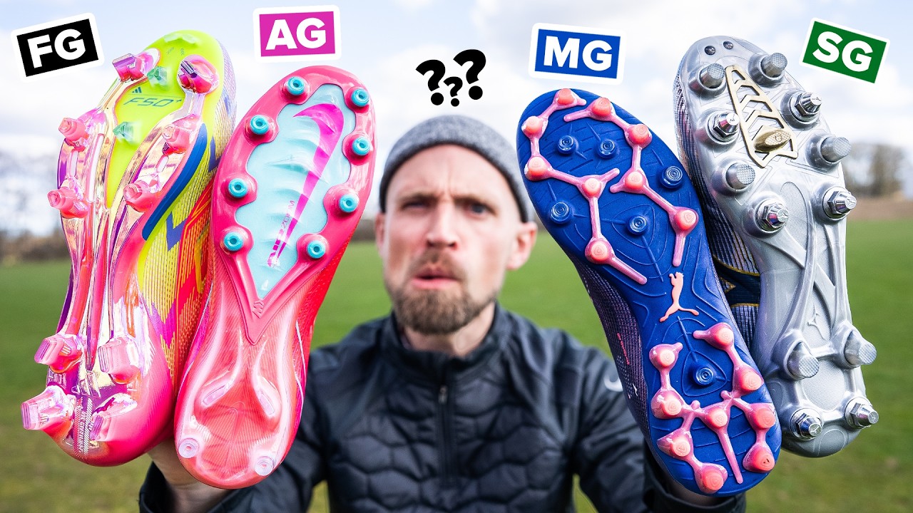 Choose the RIGHT studs on your boots! (important)