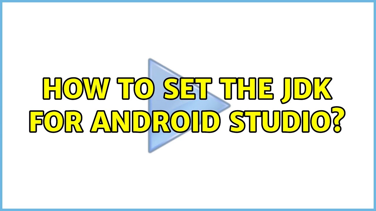 Ubuntu: How to set the JDK for Android Studio?