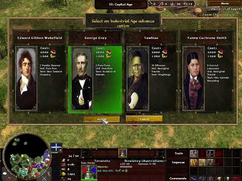 Testing Australia Fast Industrial Colonial Strategy In Age of Empires 3 ...