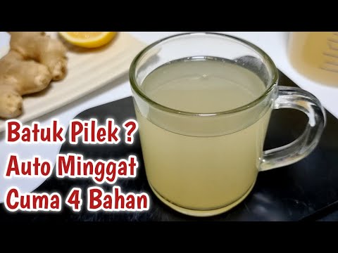 LANGSUNG PLOOONG !!! BAHAN ALAMI MENGATASI FLU BATUK PILEK TENGGOROKAN GATAL JURUS SEHAT RASULULLAH