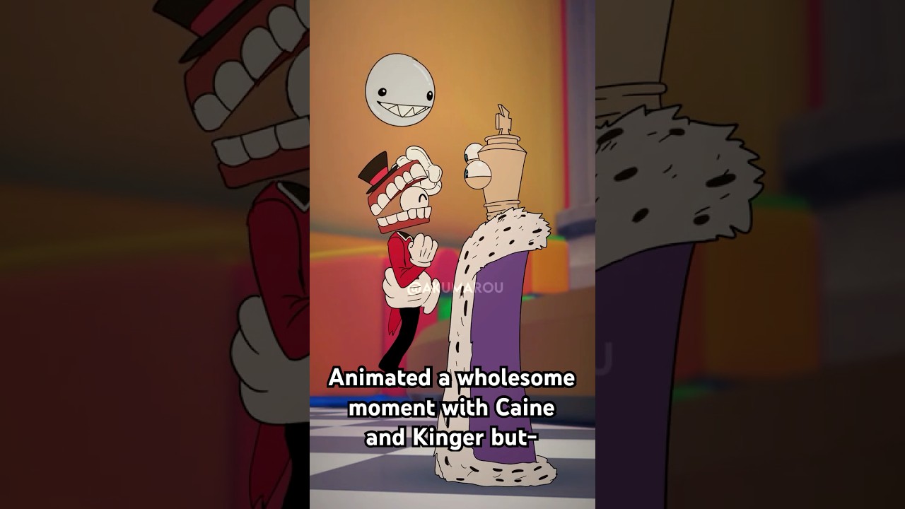 CAINE AND KINGER  | The Amazing Digital Circus TADC #tadc #animationmeme