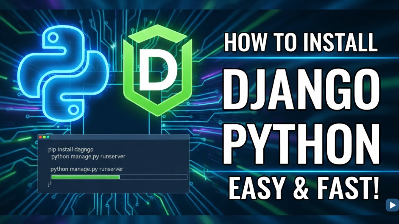 How to Install Django with latest Python 3.14 on Windows 10/11 [2025 Update] Django Tutorial