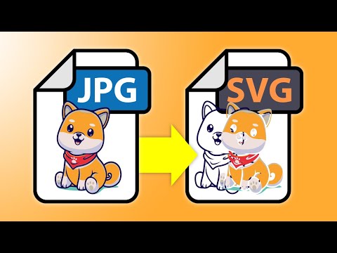 Convert JPG and PNG to SVG With Layers In Seconds