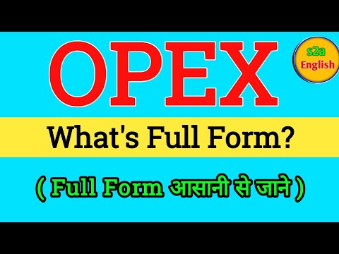 OPEX ka Full Form kya hai | Full form of OPEX | Gk questions all full form | important full form