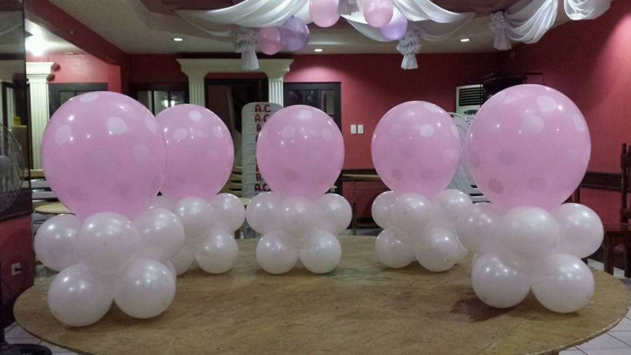 BALLOON TABLE CENTERPIECE | VERY EASY