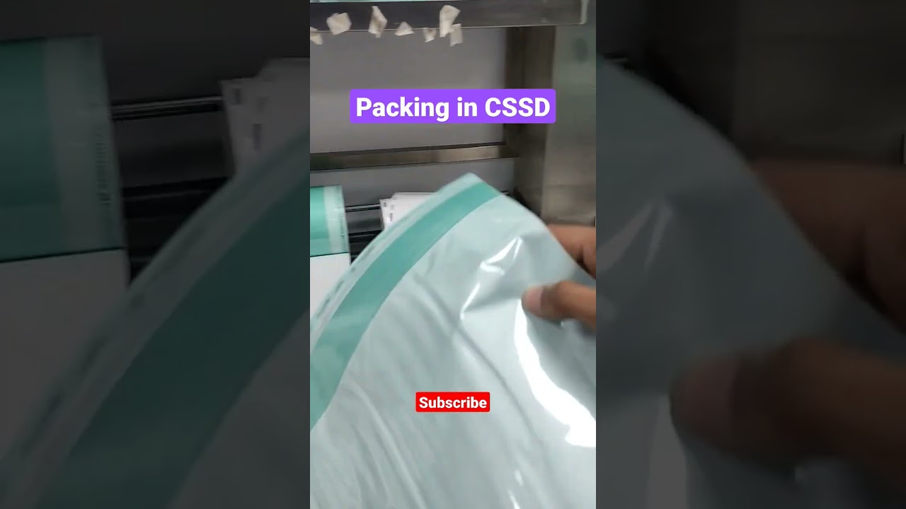 Packing of instruments and equipment in CSSD #shorts #sterilization #cssd #ot