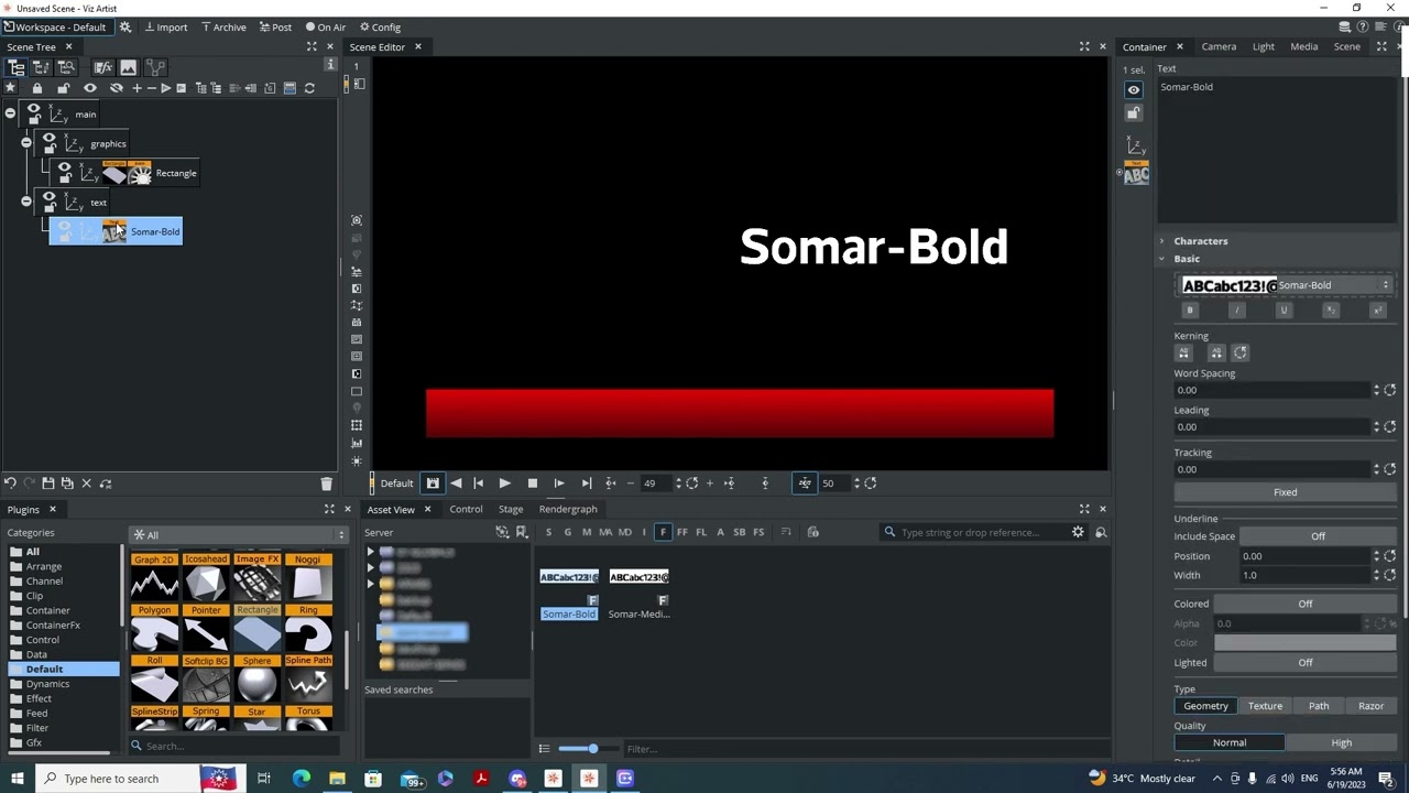 Vizrt basic tutorial in Urdu and in Hindi   Part 02 - #vizrt #tutorial