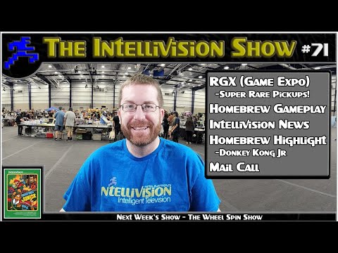 Intellivision Show #71: RGX - Super Rare Pickups, Homebrew Gameplay, Mail Call, News & More