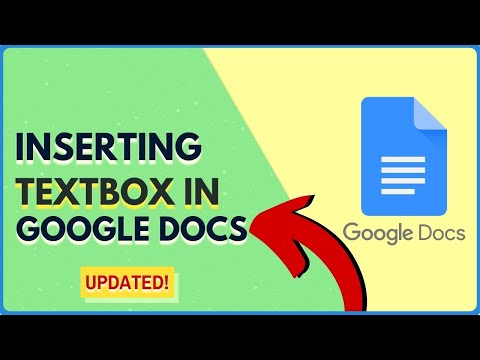 How to Insert a Textbox in Google Docs
