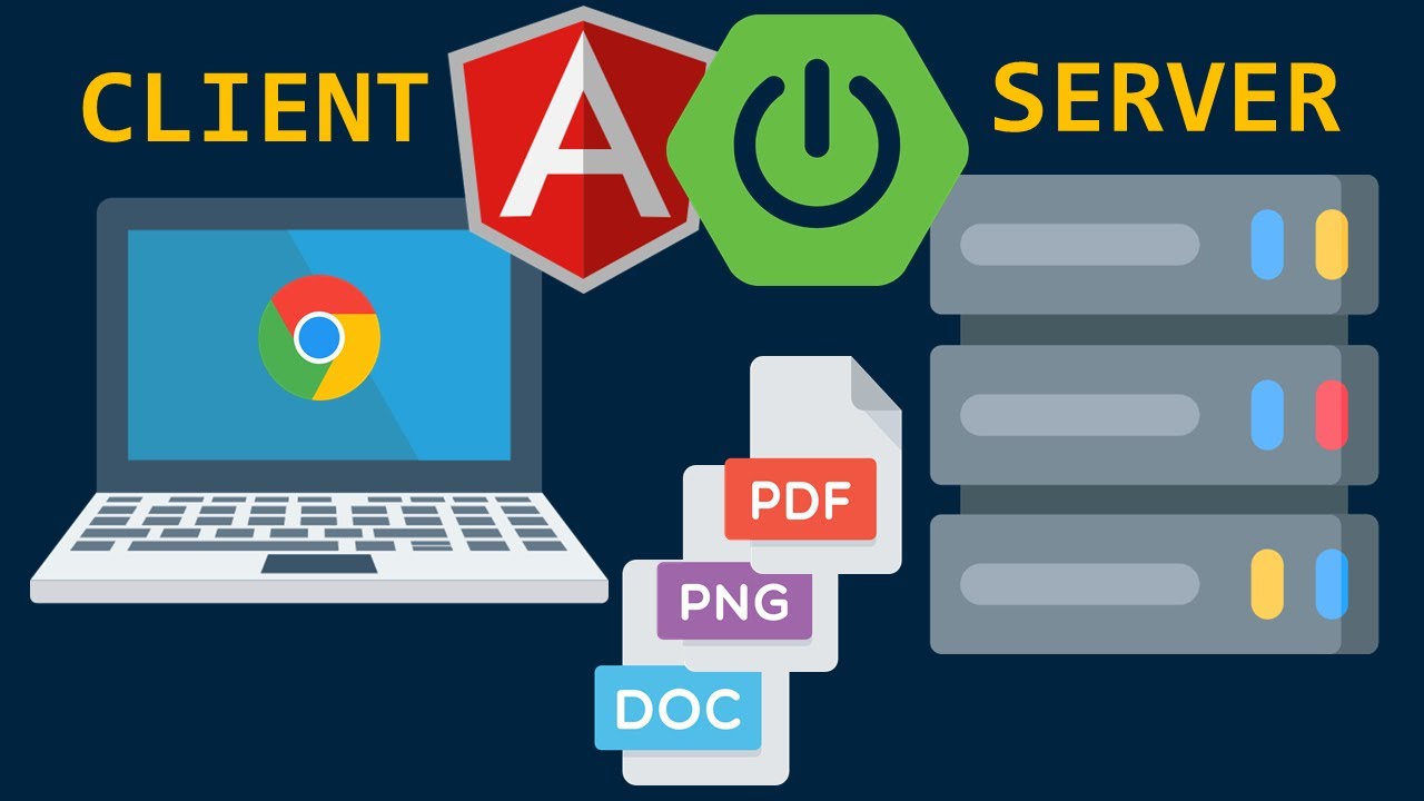 Upload and Download Files with Progress | Spring Boot and Angular