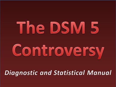 The Diagnostic and Statistical Manual (DSM) 5 Controversy