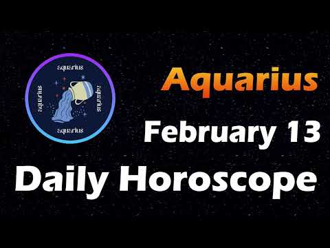 Aquarius Horoscope Today, Aquarius Tarot today, 13th February 2024 #AquariusHoroscope #Horoscopia