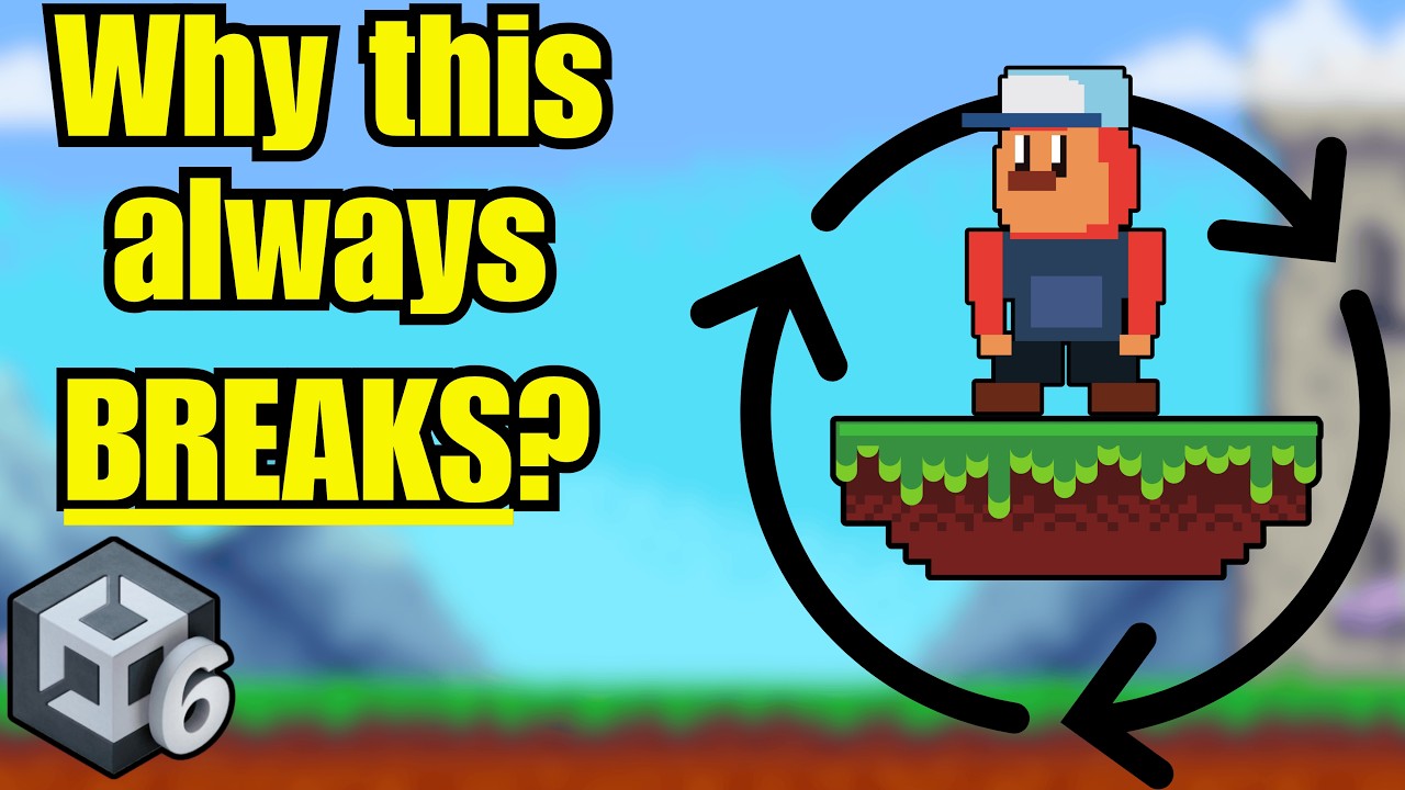 Create Moving Platforms That Don't Jitter - Unity 2D For Beginners Part 3 #gamedev #tutorial