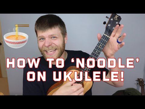 "In and Out" Instant Noodles - Fingerpicking Improvising on Ukulele!