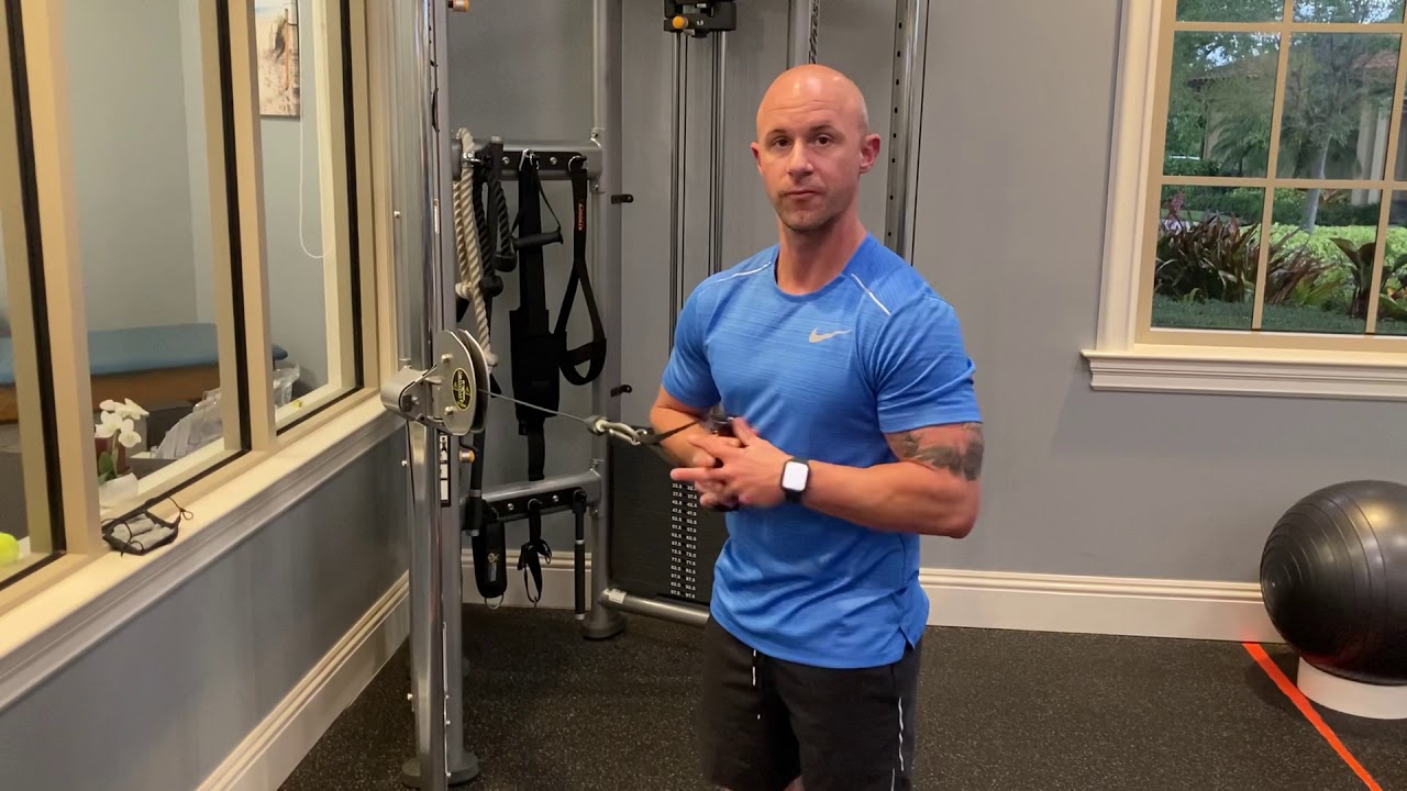 Fitness Tip - Cable Torso Rotation
