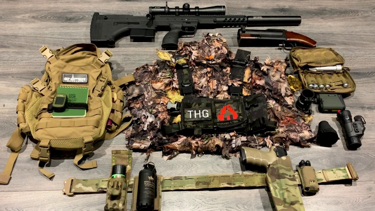 Airsoft Sniper Base Loadout - Milsim