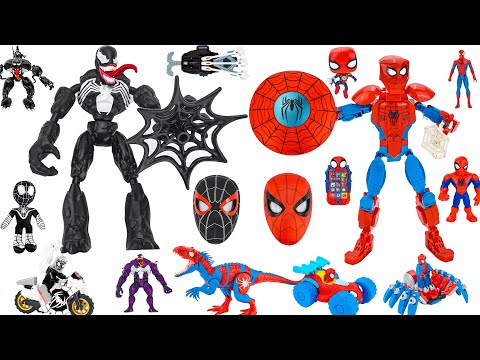 Marvel Spiderman Toys Unboxing Review | Spidey Web-Spinners Web Quarters | Spider-Man Shield