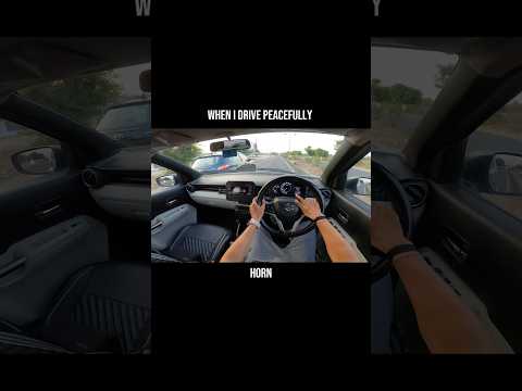 When i drive peacefully ๐จ #pov #focus #driving #car #shortvideo #asmr #funny #funnyvideo #skills