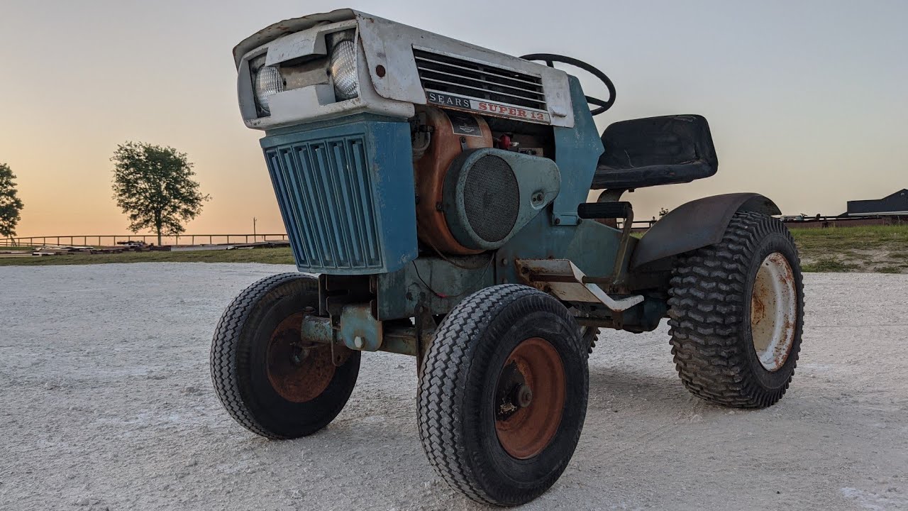 getting a 67 Sears super 12 going again