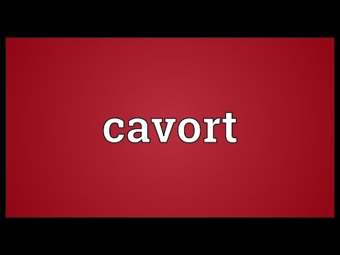 Cavort Meaning