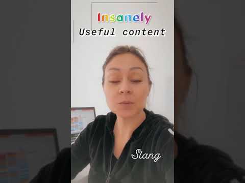 Insane - English slang