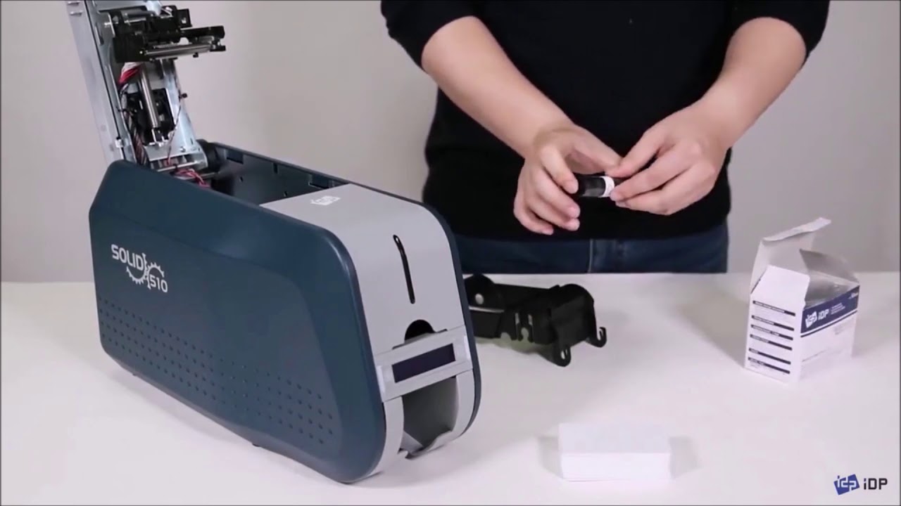 IDP SOLID 510 PVC Card Printer Getting Started. Call 9988826612 for more information
