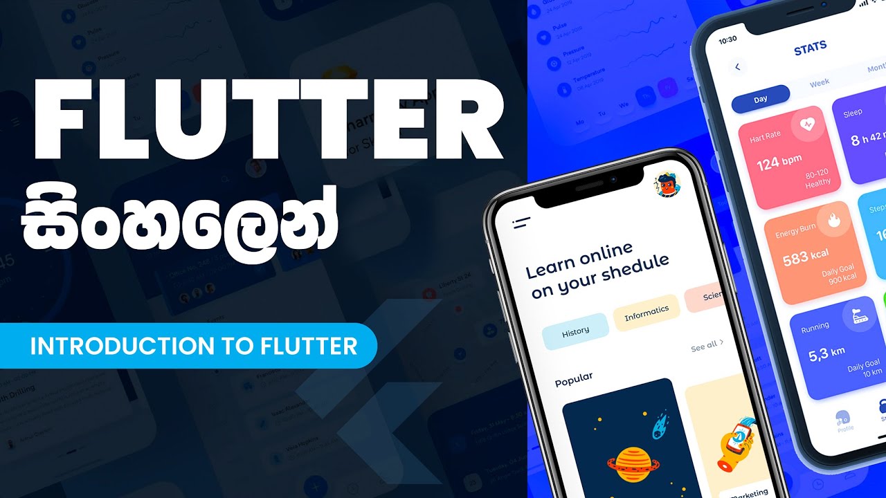 Flutter Tutorial for Beginners: 2024 (Sinhala) -Introduction to Flutter | Mobile App Development