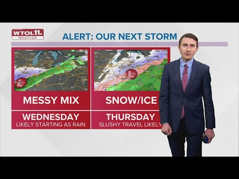 Flurries end this evening, frigid cold settles in tonight | WTOL 11 Weather - Jan. 28, 7:30 p.m.