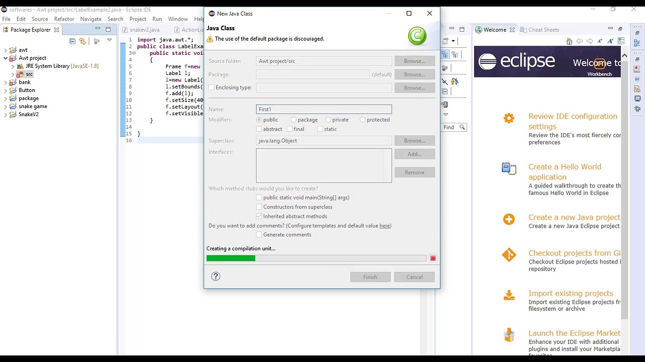 How create Button using AWT java