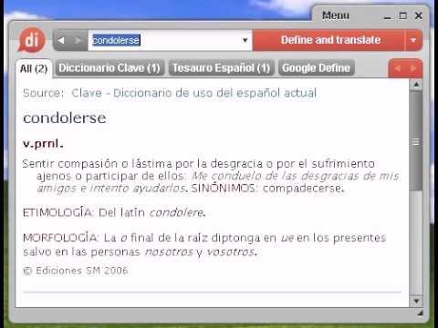 Definición de condolerse