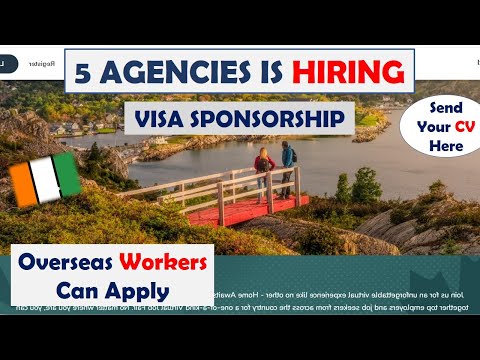 27,700 Visa Spots In Ireland For Overseas Workers, Register Your CV | Owafk Africa