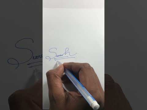 How to make your autograph | signature