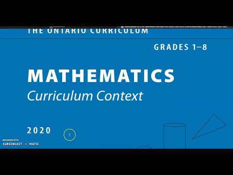 Math Curriculum 2020 - Finding the Digital Format & how to Navigate the site
