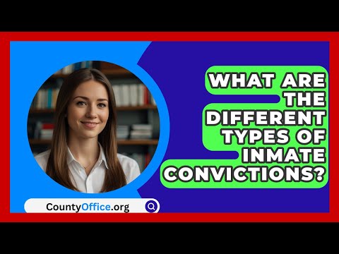 What Are The Different Types Of Inmate Convictions? - CountyOffice.org