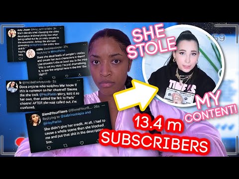 YOUTUBER MARIALE STOLE MY ENTIRE STORYTIME WORD FOR WORD !!