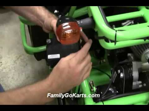 GK110 GoKart Battery Install