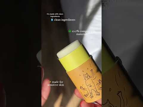 Deodorant for sensitive skin, at home and on the go!