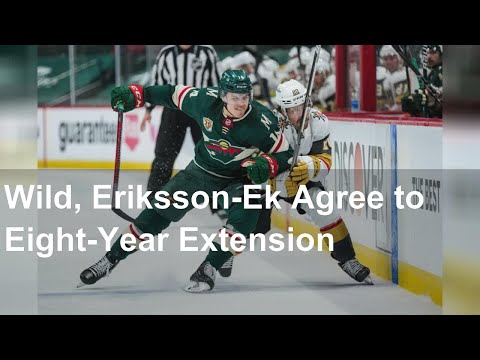 Wild, Eriksson-Ek Agree to Eight-Year Extension
