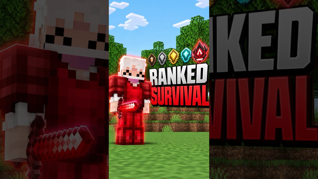 How to Join the FIRST Ranked Minecraft Survival Server  (public smp)