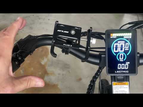 Lectric Ebike Color Screen Custom Settings