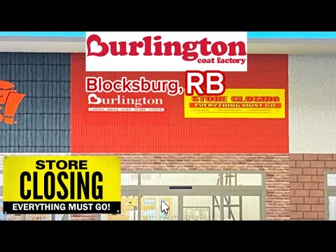 Store Tour of a closing Burlington! (Part 1)