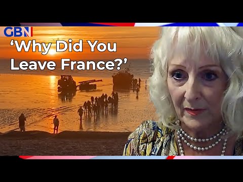 'Why did you leave France?' - Local confronts Channel crossing migrants arriving on Dungeness Beach