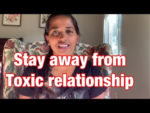 Signs you are in a toxic relationship in Tamil | say no to toxic relationship