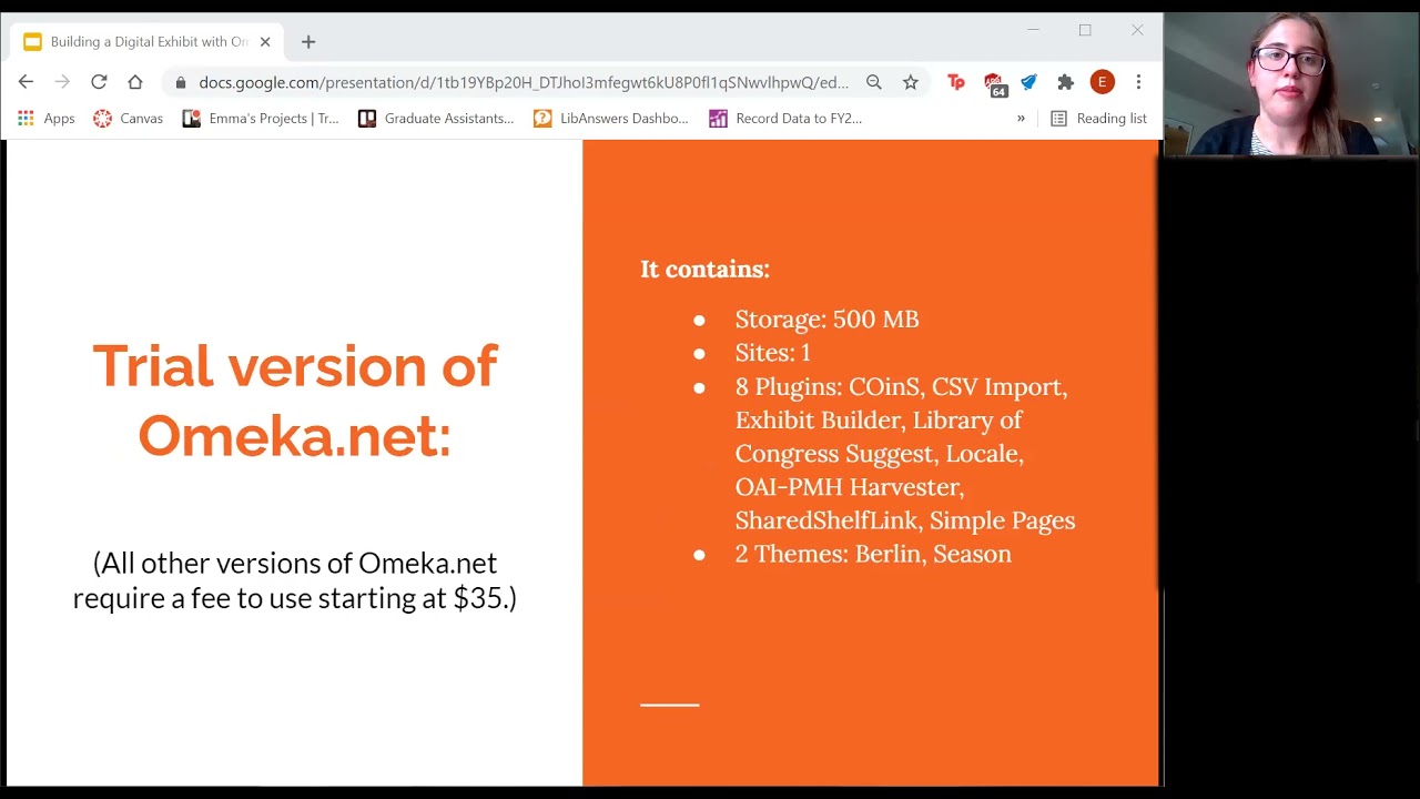 Creating a Digital Exhibit with Omeka