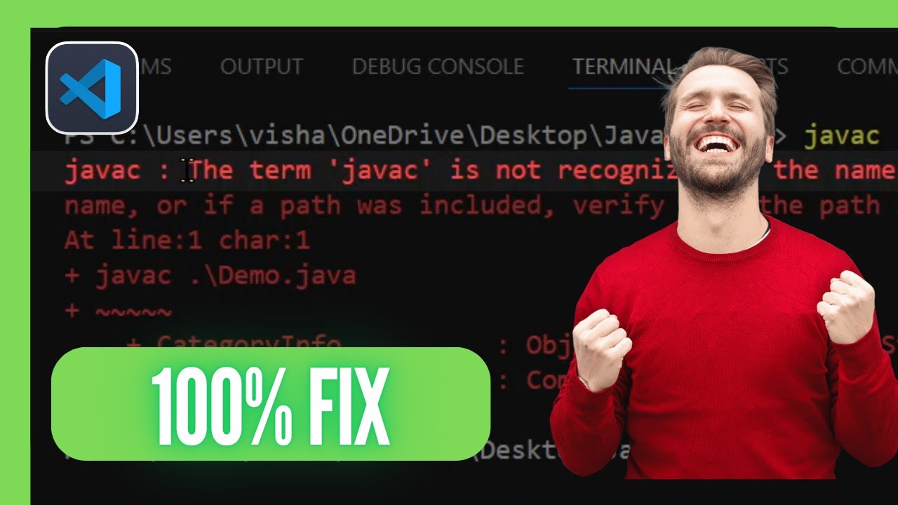 FIX Javac is not Recognized in VS Code | Java Error Visual Studio Code (2025)