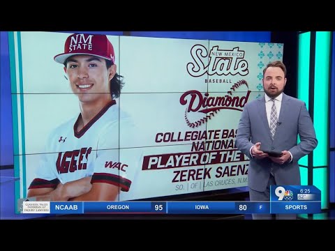 Saenz named Collegiate Baseball Newspaper's National Player of the Week