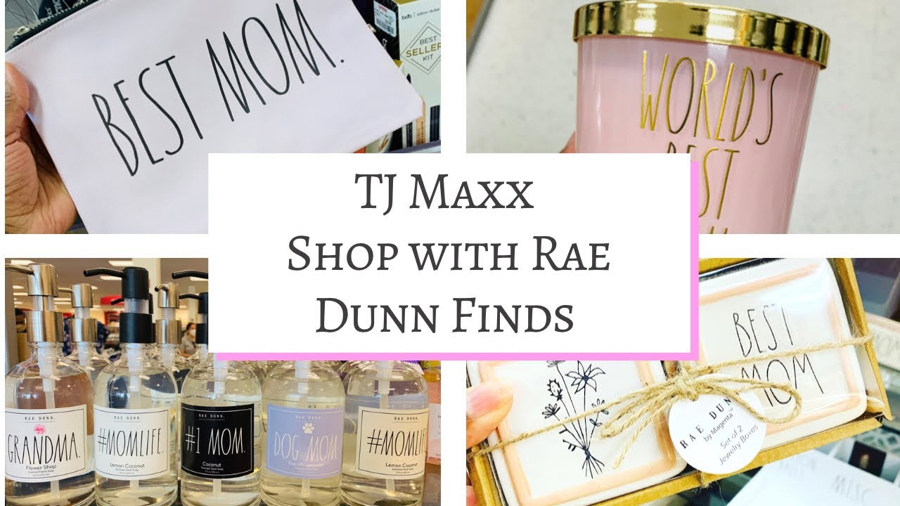 Shop with Me at TJ Maxx with Rae Dunn Finds, Mothers Day Gift Ideas, Home Decor & More